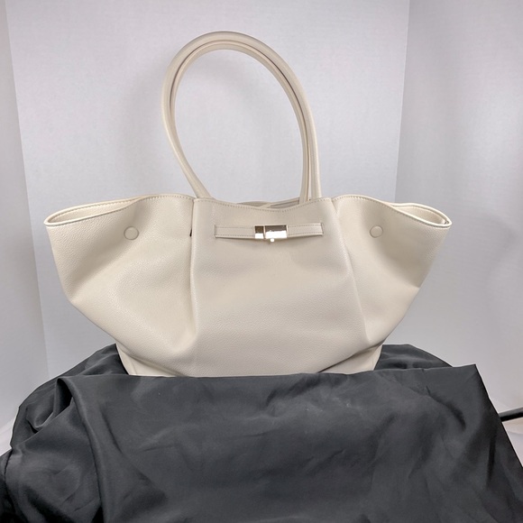 unbranded | Bags | New York Designer Trapezoid Folds Tote Bag Large ...